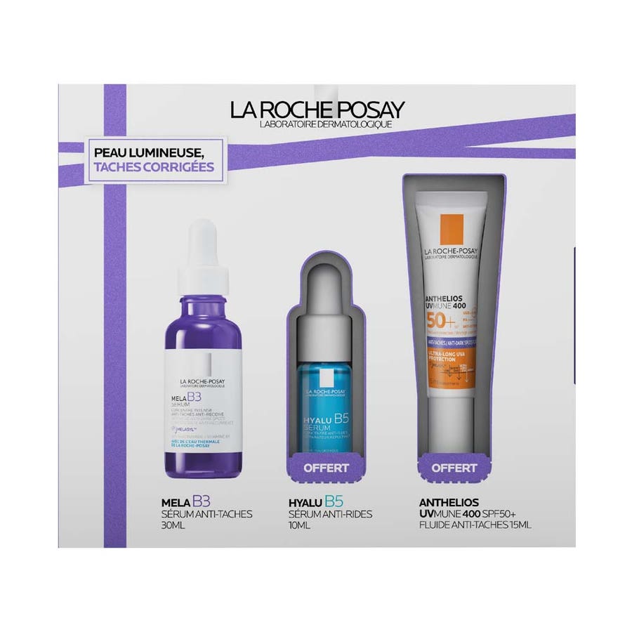 La Roche-Posay Mela B3 Luminous Skin and Corrected Spots Serum Giftbox ...