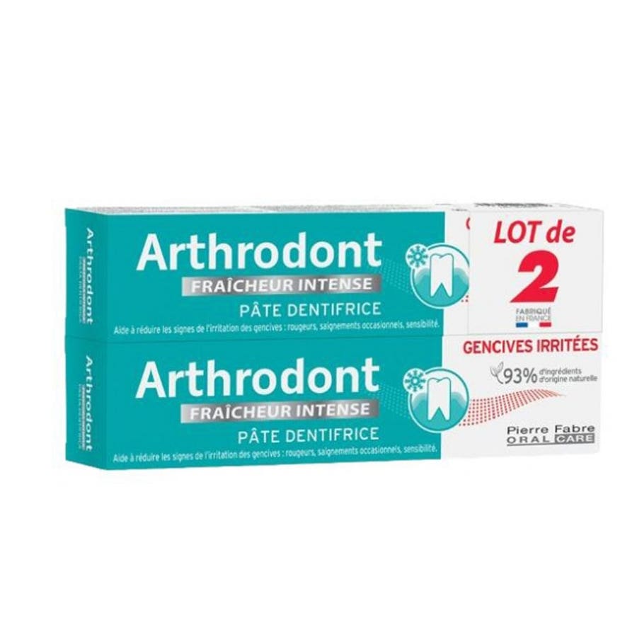 Arthrodont Fresh Intensive Toothpaste 75ml x2 (2.54 fl oz x2 ...