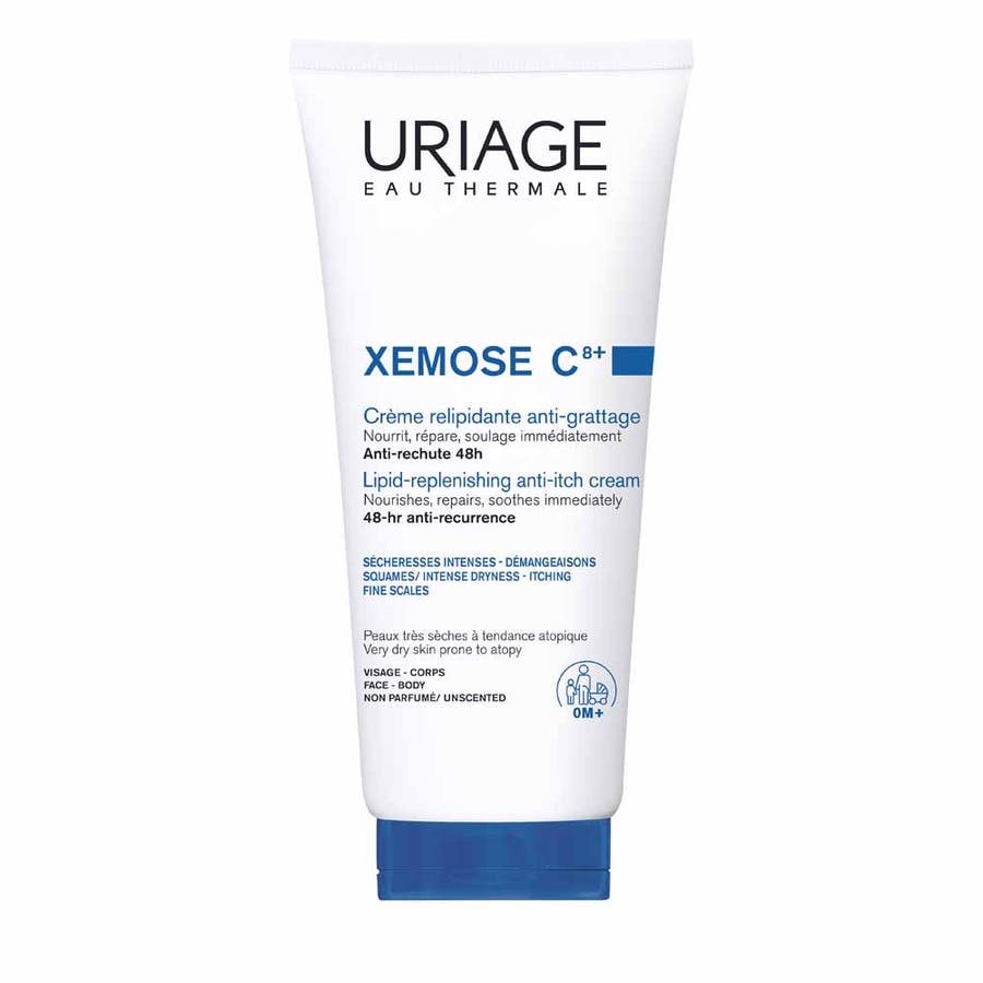 Uriage Xémose C8+ Lipid Replenishing Anti Irritation Cream Very Dry Sk ...